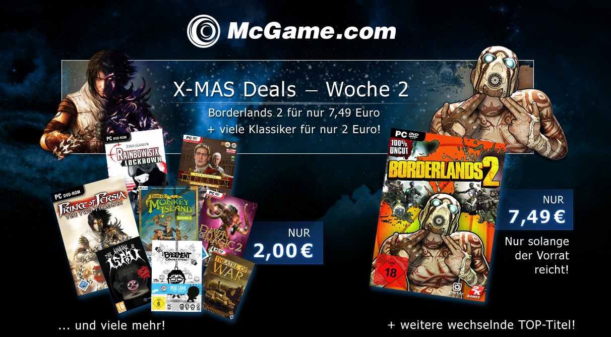 Adventures für einen Euro bei McGame - Adventure Corner